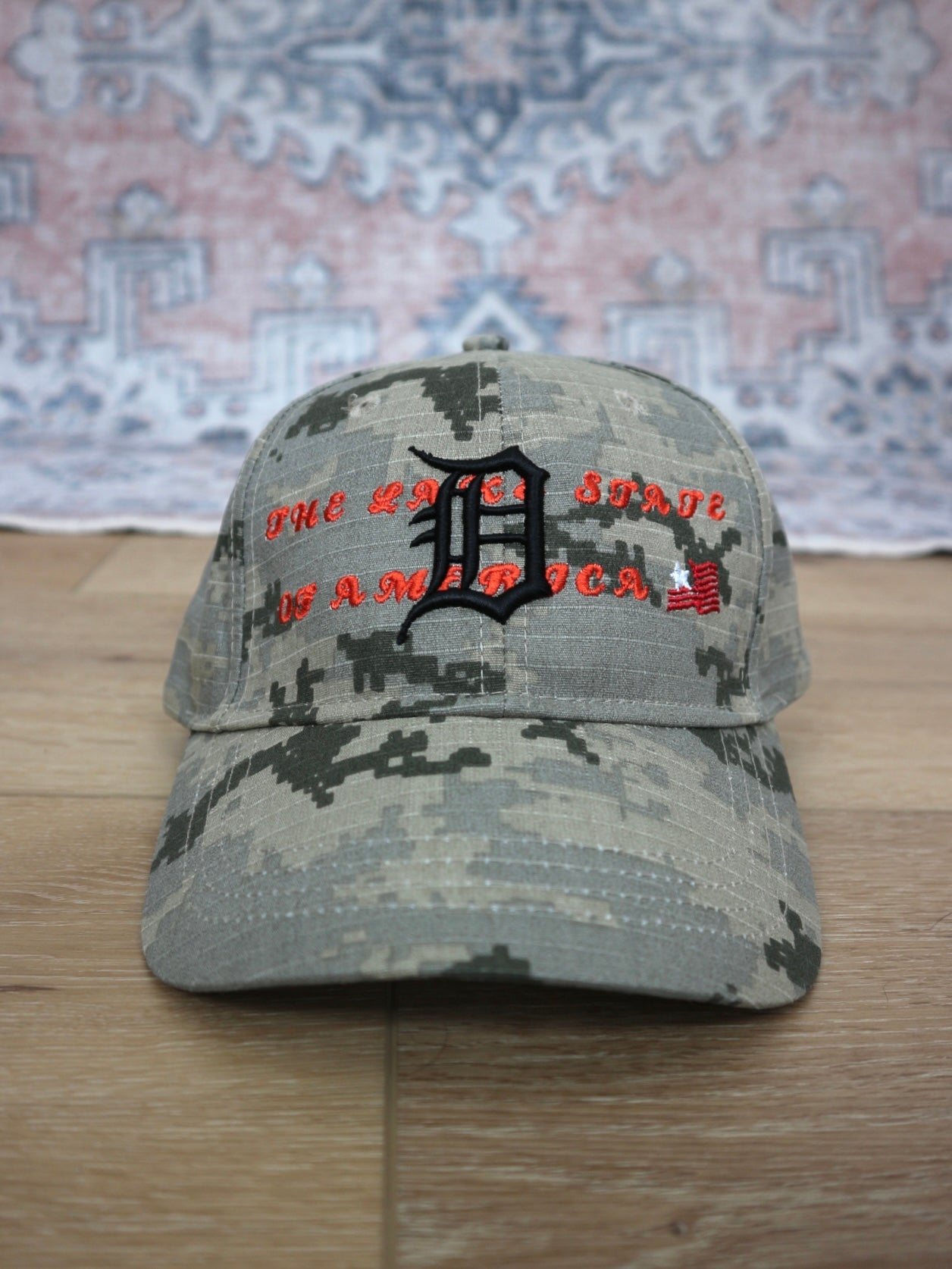 Ripstop Digital Camouflage Sample Cap – The Lake State